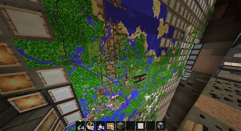Anyone Else Have A Map Room For Their Creative Builds Minecraft