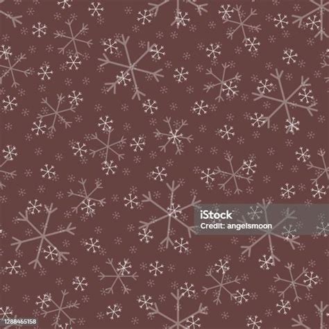 손 랜덤 그린 눈송이와 원활한 크리스마스 패턴 낙서 선물 재미있는 직물 직물 인쇄 디자인 장식 식품 포장 배경용 포장지 새해 래스터 복사 커피 칼라 화이트 0명에 대한 스톡