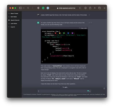 Prototyping Swiftui Interfaces With Openais Chatgpt