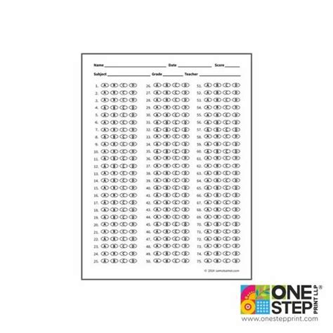Answer Sheets Printing Services At Rs 5page In Mumbai Id 2851647278330