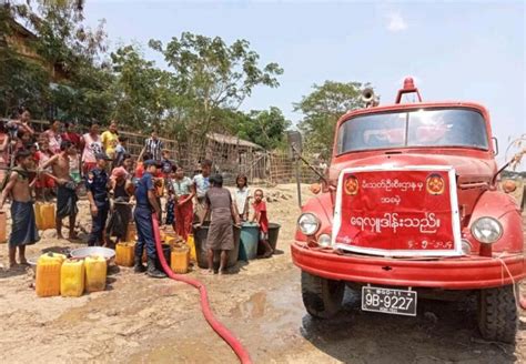 ကဝမြို့နယ်၌ ရေပြတ်လပ်မှုမရှိစေရန် မြို့နယ်အဆင့်ဌာနဆိုင်ရာ မိသားစုများမ