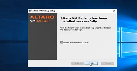 backup hyper v vms using altaro vm backup