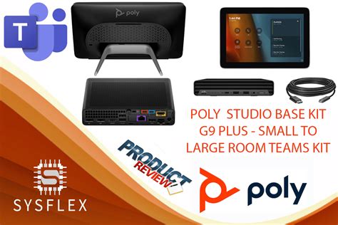 The Poly Studio Base Kit G Plus For Microsoft Teams Rooms A Teams Solution For Small To Large