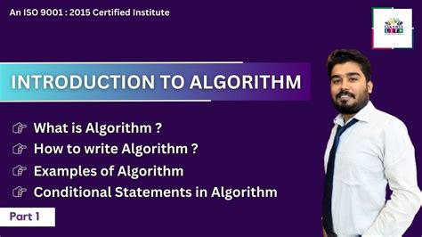 Introduction To Algorithm Part 1 How To Write Algorithm Steps For