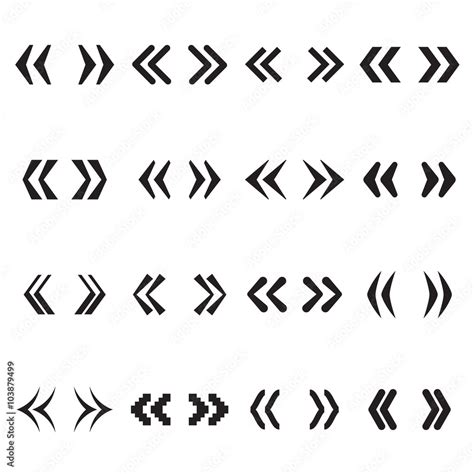 Guillemets Angle Quotes Latin Quotation Marks Or French Quotation Marks Vector Illustration