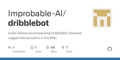 Github Improbable Aidribblebot Code Release Accompanying Dribblebot