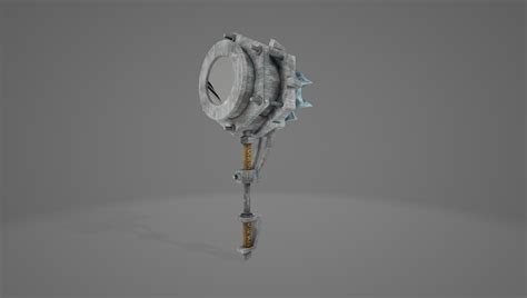 Stl File Monster Hunter World Pykrete Punisher Hammer 👹 Obj・template