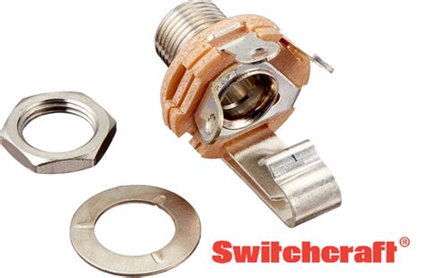 Switchcraft 12a 14 635 Mm Shunt Female Shorting Panel Jack Effect