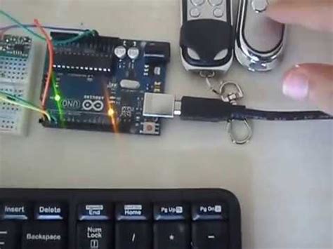Grabbing Rf Remote Code With Arduino YouTube