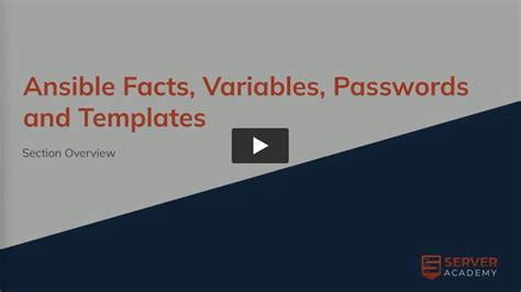 Creating An Ansible Config File Server Academy