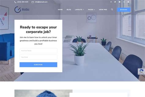 Ridhi Free Wordpress Theme Freethemeshub