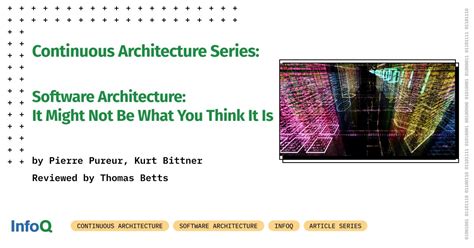Infoq On Linkedin Infoq Continuousarchitecture Infoq