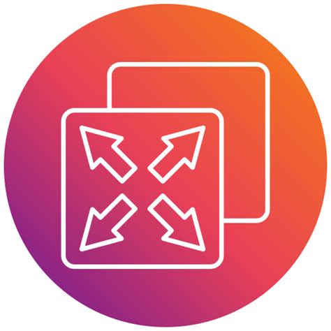Maximize Generic Gradient Fill Icon