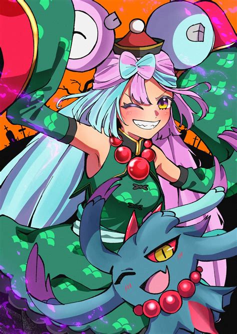 Iono Flutter Mane And Iono Pokemon And More Drawn By Banapi Danbooru