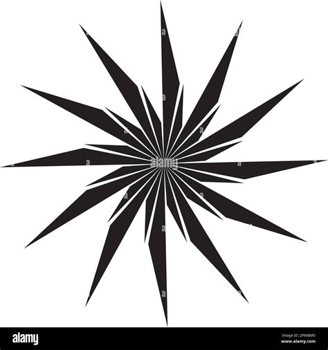 Starburst Sun Burst Radial Radiating Lines Burst Beams Rays Vector