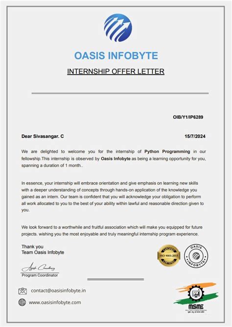 Sivasangar C On Linkedin Internship Pythonprogramming Newbeginnings