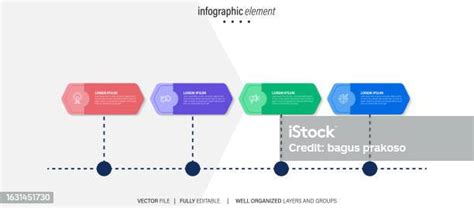 아이콘과 4가지 옵션 또는 단계가 있는 벡터 인포그래픽 디자인 비즈니스 템플릿입니다 프로세스 다이어그램 프레젠테이션 워크플로