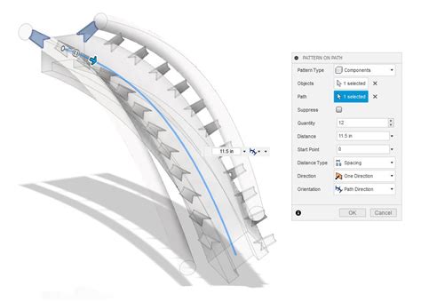 twisted patterns along a path autodesk community