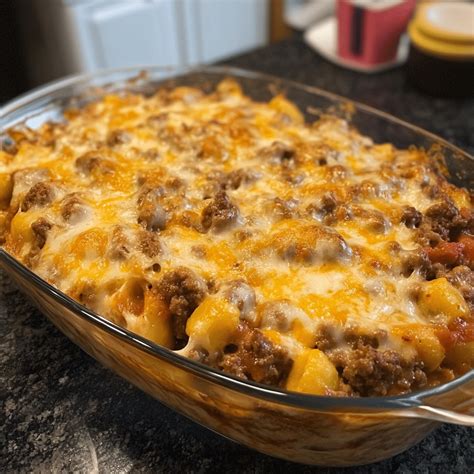 Easy Hamburger Supreme Casserole Recipe