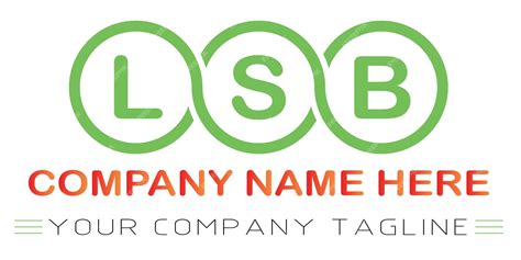 Premium Vector Lsb Letter Logo Design