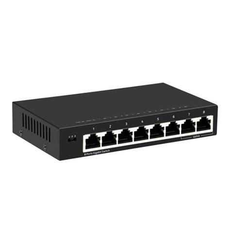 8 Port Gigabit Intelligent Ethernet Switch