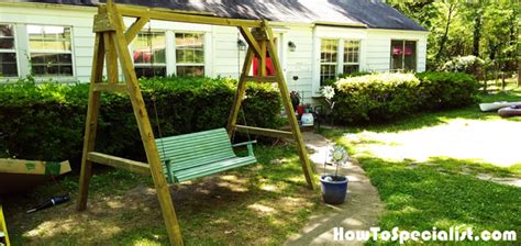 DIY A Frame Swing Stand HowToSpecialist How To Build Step By Step DIY Plans