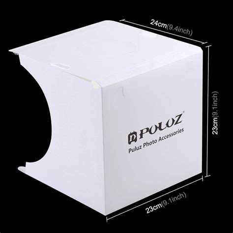 Puluz PU5022 PULUZ Photo Studio Box with LED Light, 20cm Mini Portable ...