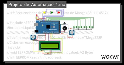 v1 sequenciador de limpeza de filtro de manga wokwi esp32 stm32