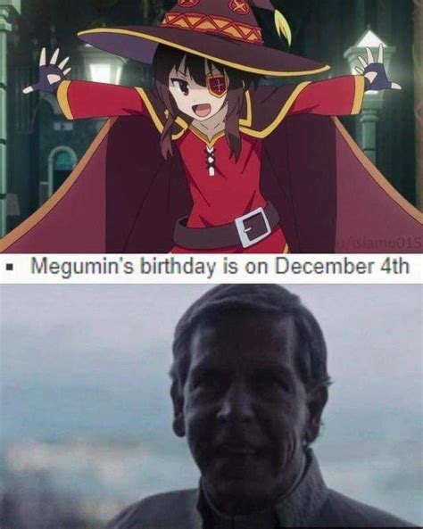 Happy Birthday To Explosive Girl R Megumin