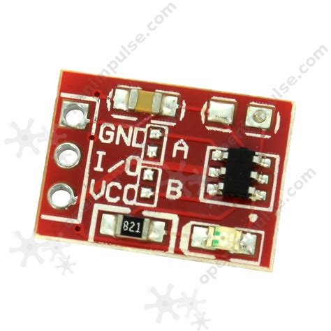 5pcs Ttp223 Capacitive Touch Sensor Open Impulseopen Impulse
