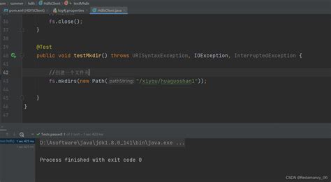 Hadoop中hdfs的api操作、客户端环境准备、配置hadoophome环境变量 阿里云开发者社区