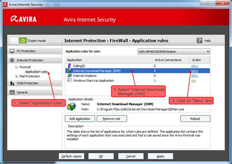 Internet Download Manager How To Configure Avira Internet Security