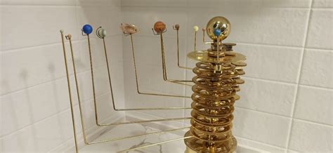 Build Solar System Model Brass