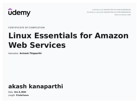 akash kanaparthi on linkedin linux aws cloudcomputing udemy professionaldevelopment