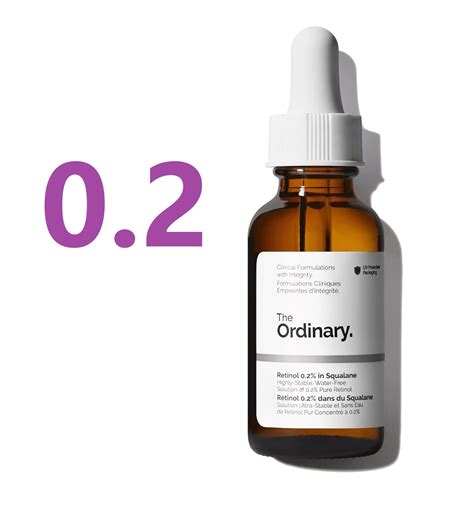 The Ordinary Sérum Retinol 0 2 Scualane Antiedad On Shop