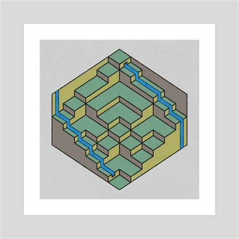 Perspective Shift Ii An Art Print By Michael Zimmerman Inprnt