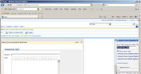 Sharepoint Smart Forms Module Released