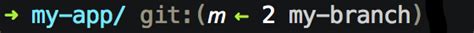 Github Michaeldfallen Git Radar A Heads Up Display For Git