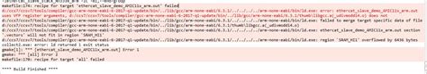 Rtosamic110 Ethercat Project Build Issue Processors Forum Processors Ti E2e Support Forums