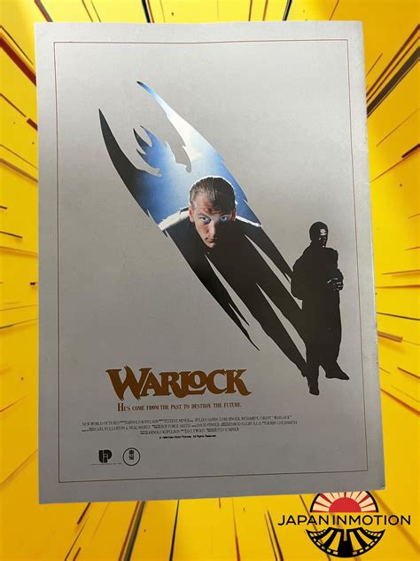 A7131w Warlock 1989 Japan Souvenir Movie Pamphlet Book Julian Sands