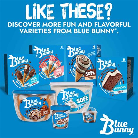 Blue Bunny Bunny Tracks Ice Cream Shop Ice Cream At H E B