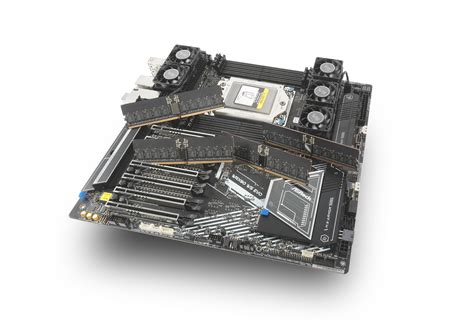 V Color Unveils Oc R Dimm Octo Kit Ddr5 Memory For Amd Wrx90 New Rcd Pmic Micro Heatsink Up