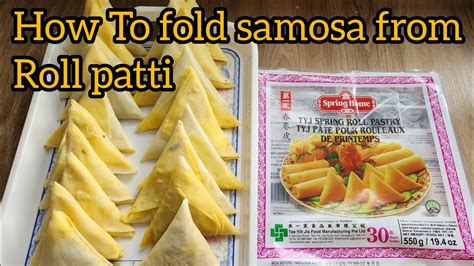 How To Fold Samosa Using Spring Roll Sheet 4 Different Techniques To