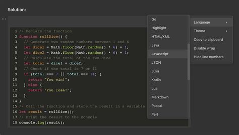 Codeblock Choose Language Syntax Highlight Choose Theme And Various
