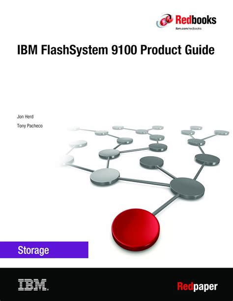 Front Cover IBM FlashSystem 9100 Product Guide Book
