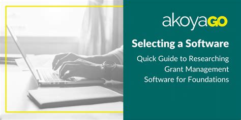 Quick Guide To Researching Grant Management Software For Foundations