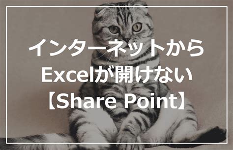 Sharepointからエクセルを開けない時の対処法【ファイル名またはパスが存在しません】 テイクユアタイム
