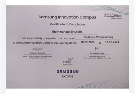 Shalini Thummanapally On Linkedin Pythonprogramming Hackathon Dataanalysis Nsic Samsung Essi