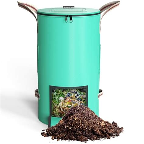 Compost Bin Outdoor And Indoor32 Gallon Garden Composting Bin Bags