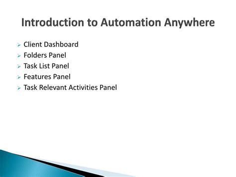 PPT Rpa Automation Anywhere Training In Hyderabad PowerPoint Presentation ID